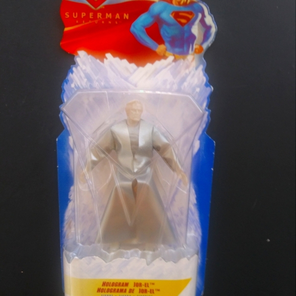 Mattel | Toys | Mattel Superman Returns Hologram Jorel Figure Brand New ...